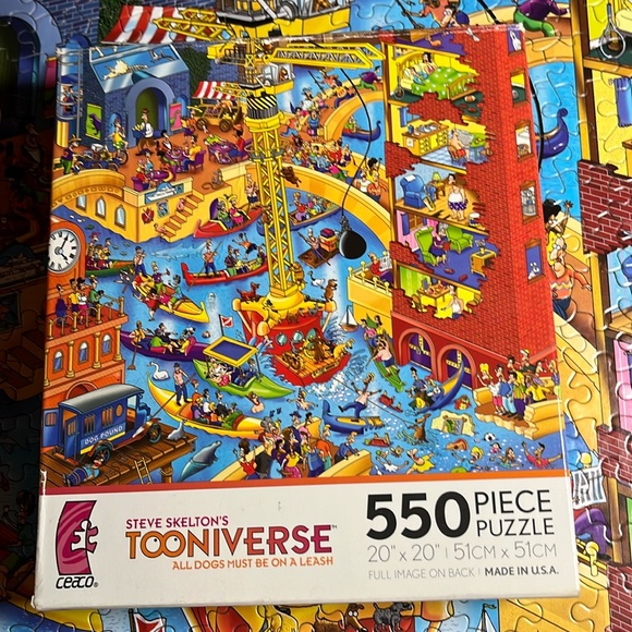 ceaco | Games | 55 Piece Tooniverse All Dogs Must Be On A Leash Like ...